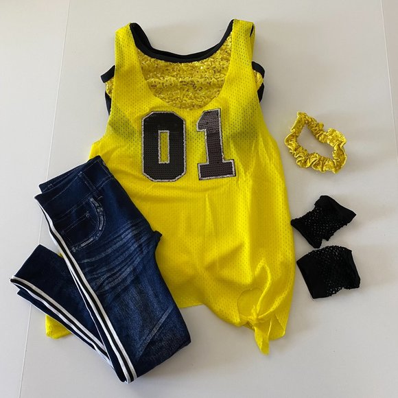 Weissman | Costumes | Weissman Ic Hip Hop Costume 8 Girl Yellow Uptown ...